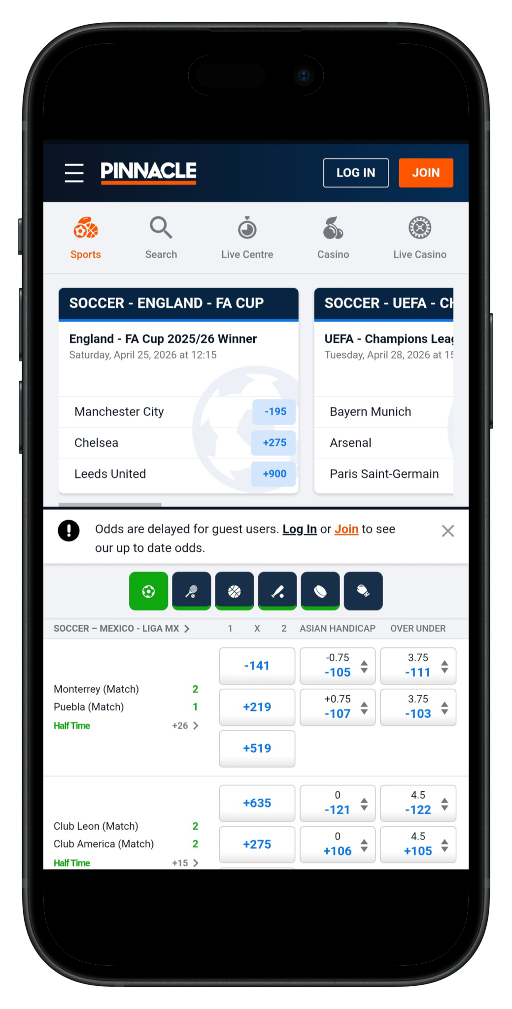 Pinnacle Sportsbook Review | Industry Leader in Betting Odds